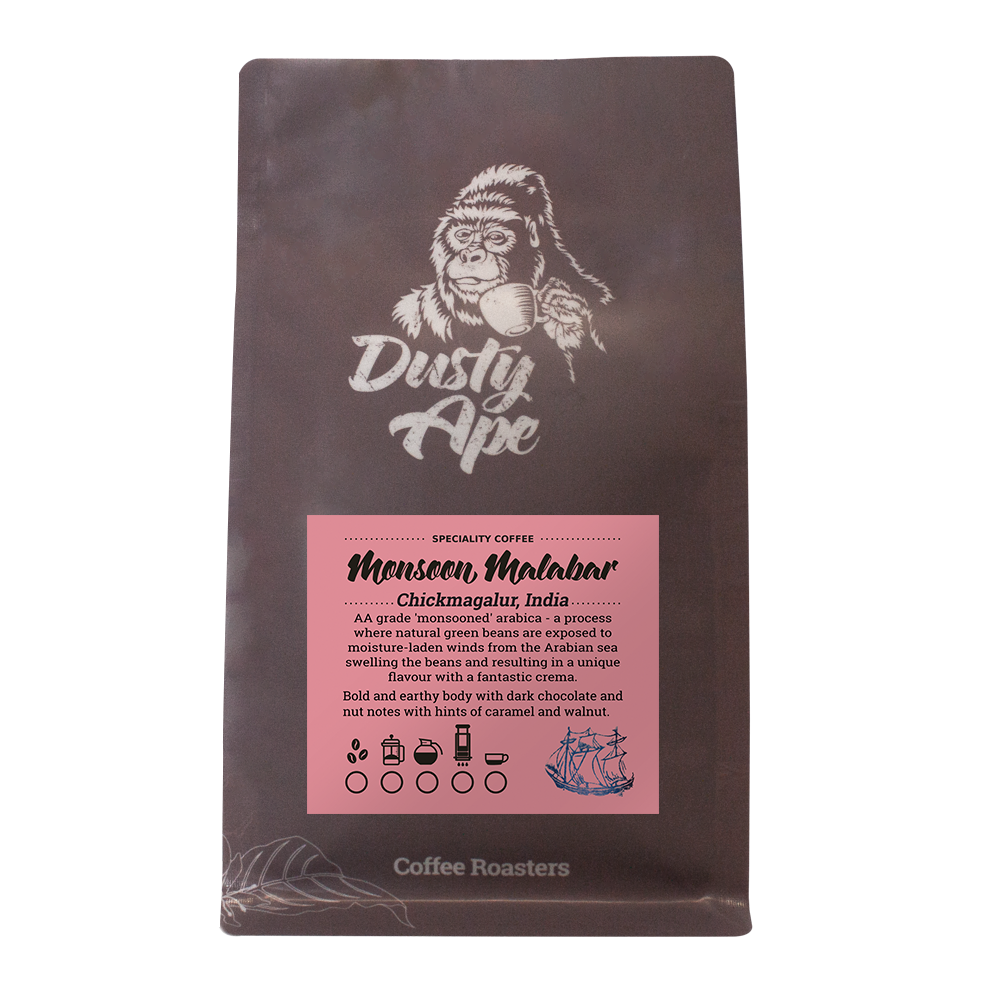 Dusty Ape Coffee | India Monsoon Malabar - Single Origin Coffee